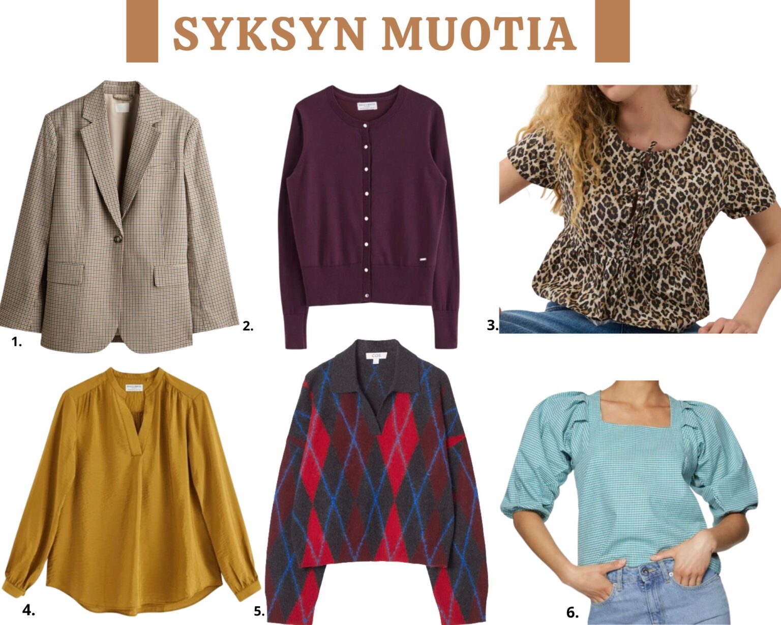Syksyn muotia 2024 - TYYLIMURU