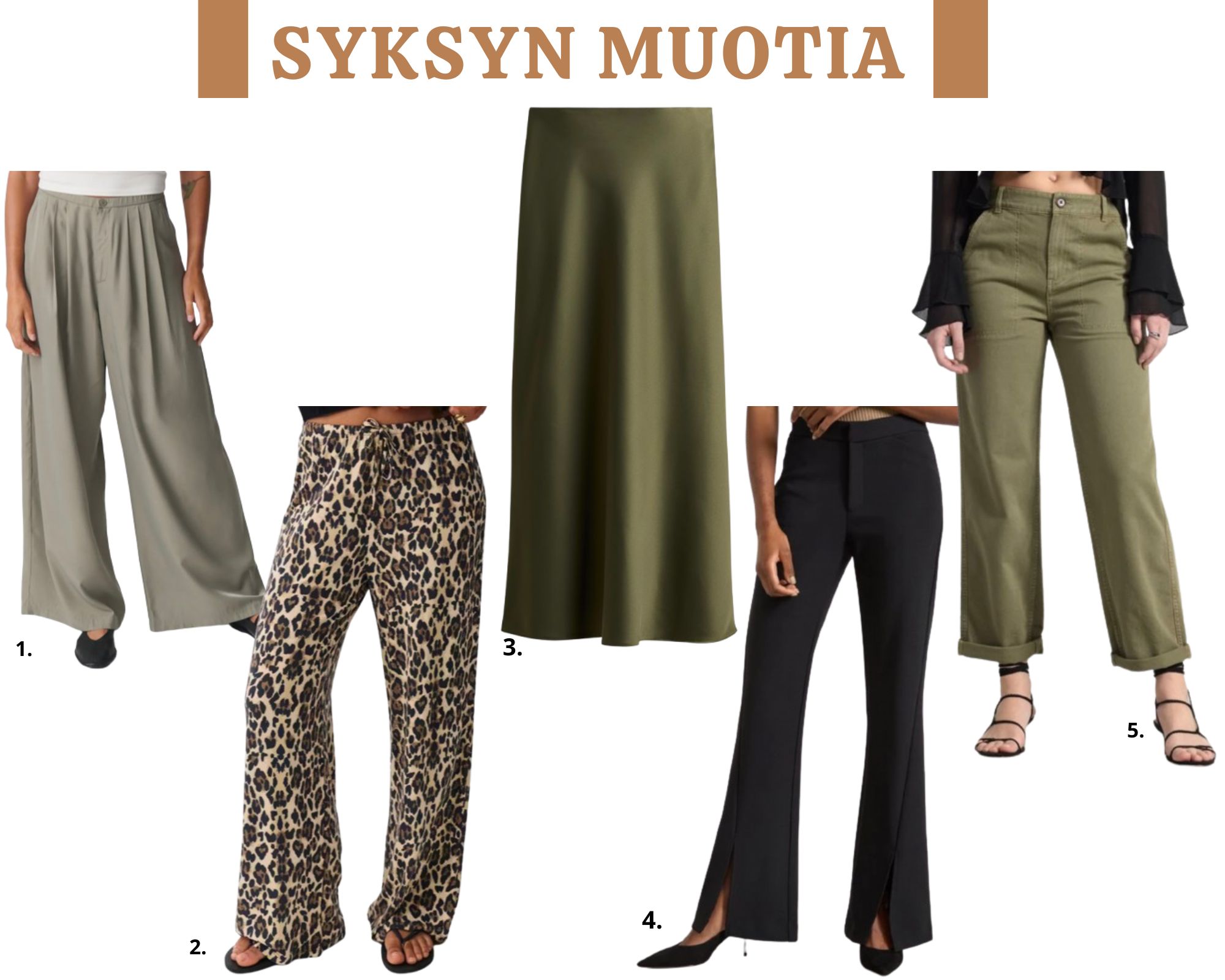 Syksyn muotia 2024 - TYYLIMURU